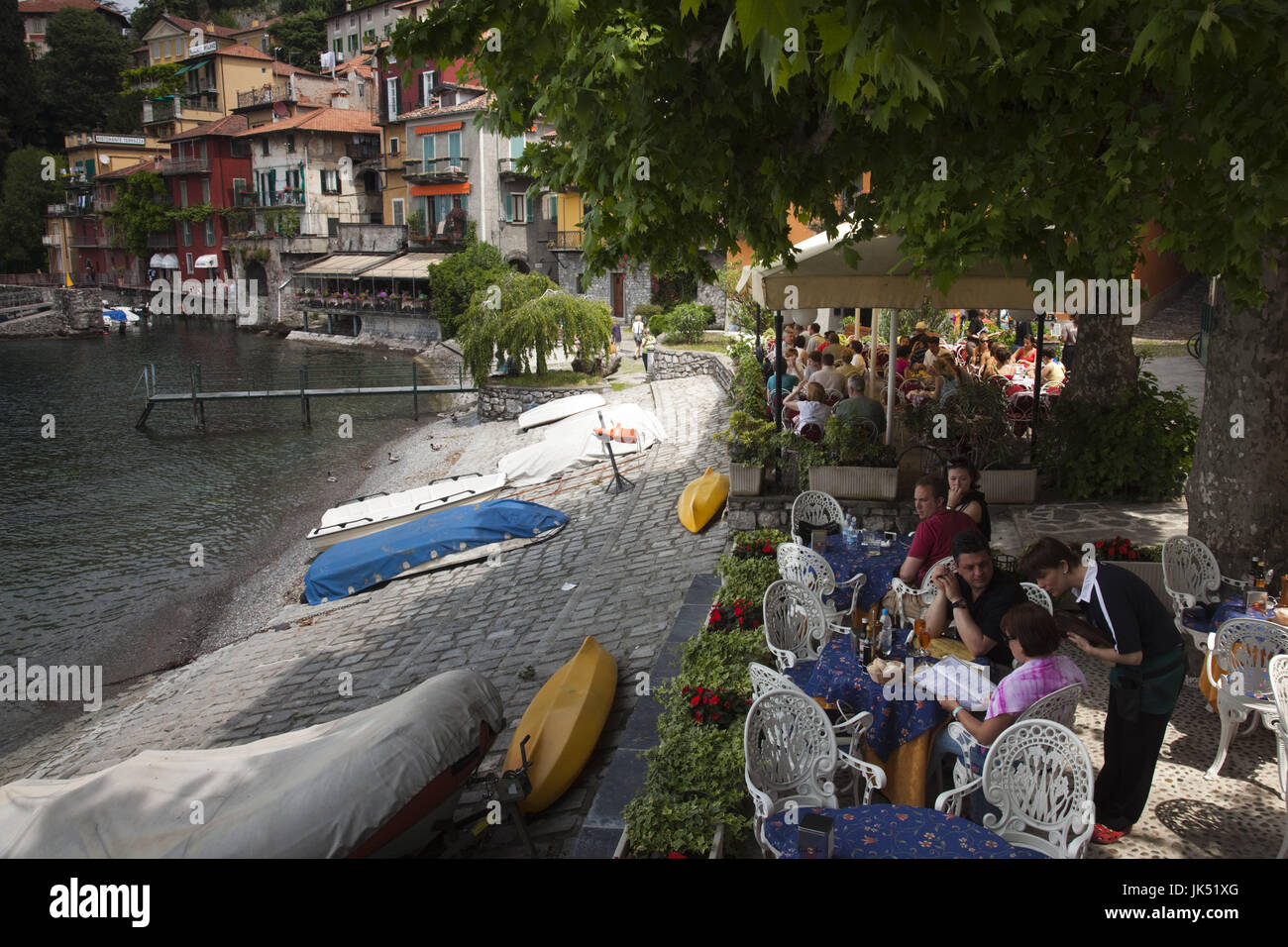 Lake como cafe hi-res stock photography and images - Alamy