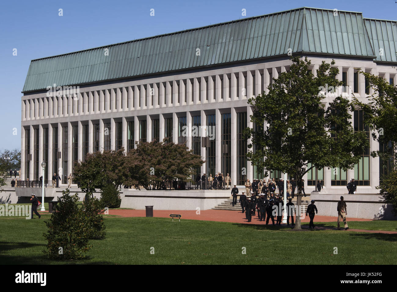 Michelson hall and naval cadets nr hi-res stock photography and images ...