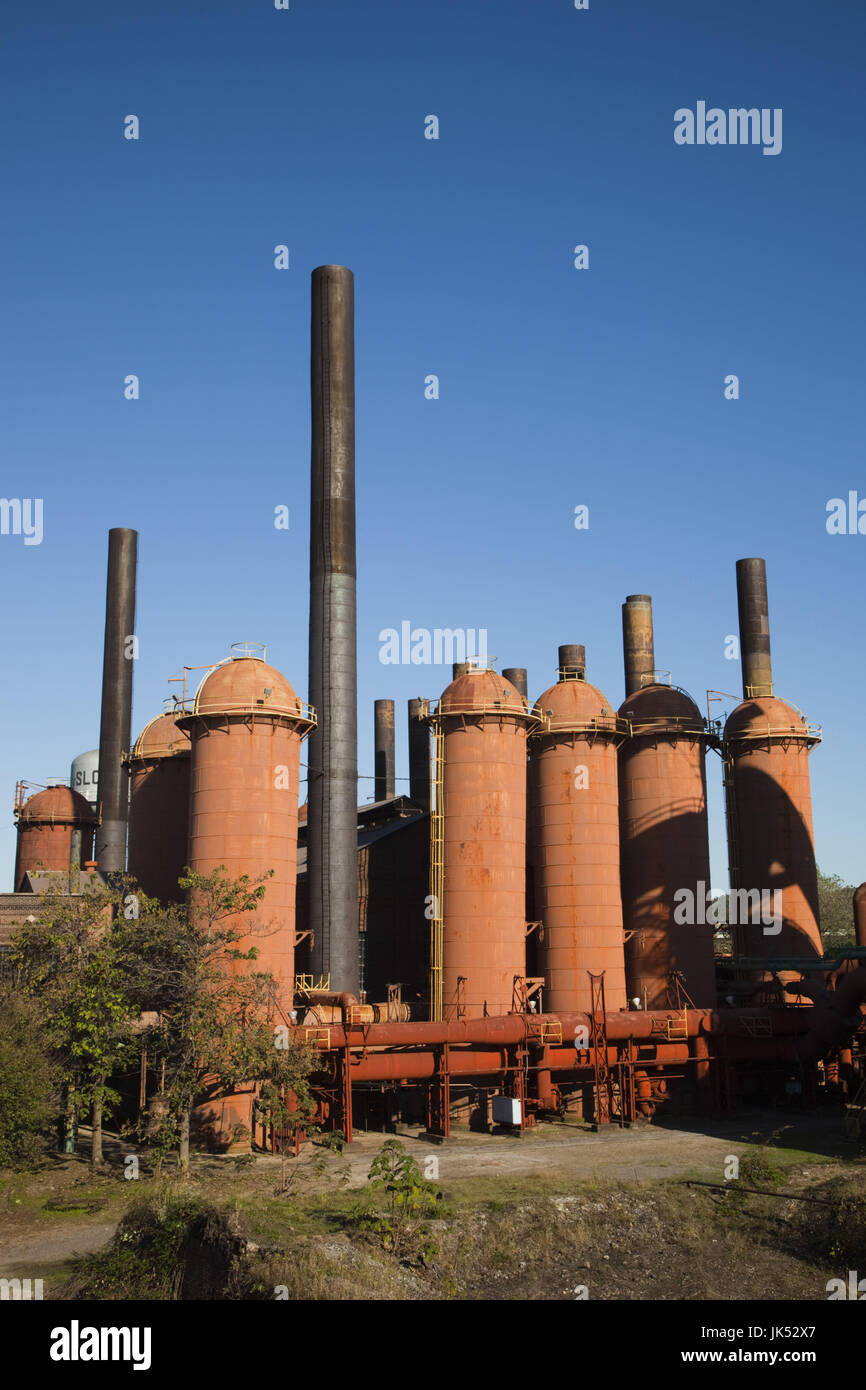 Blast furnace 19th america hi-res stock photography and images - Alamy