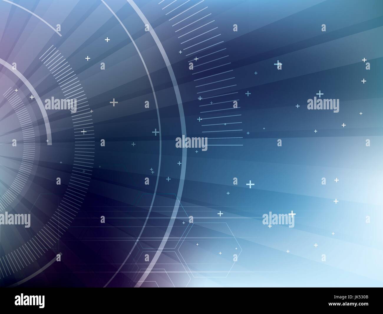 Technology background blue futuristic abstract in digital vector with ...