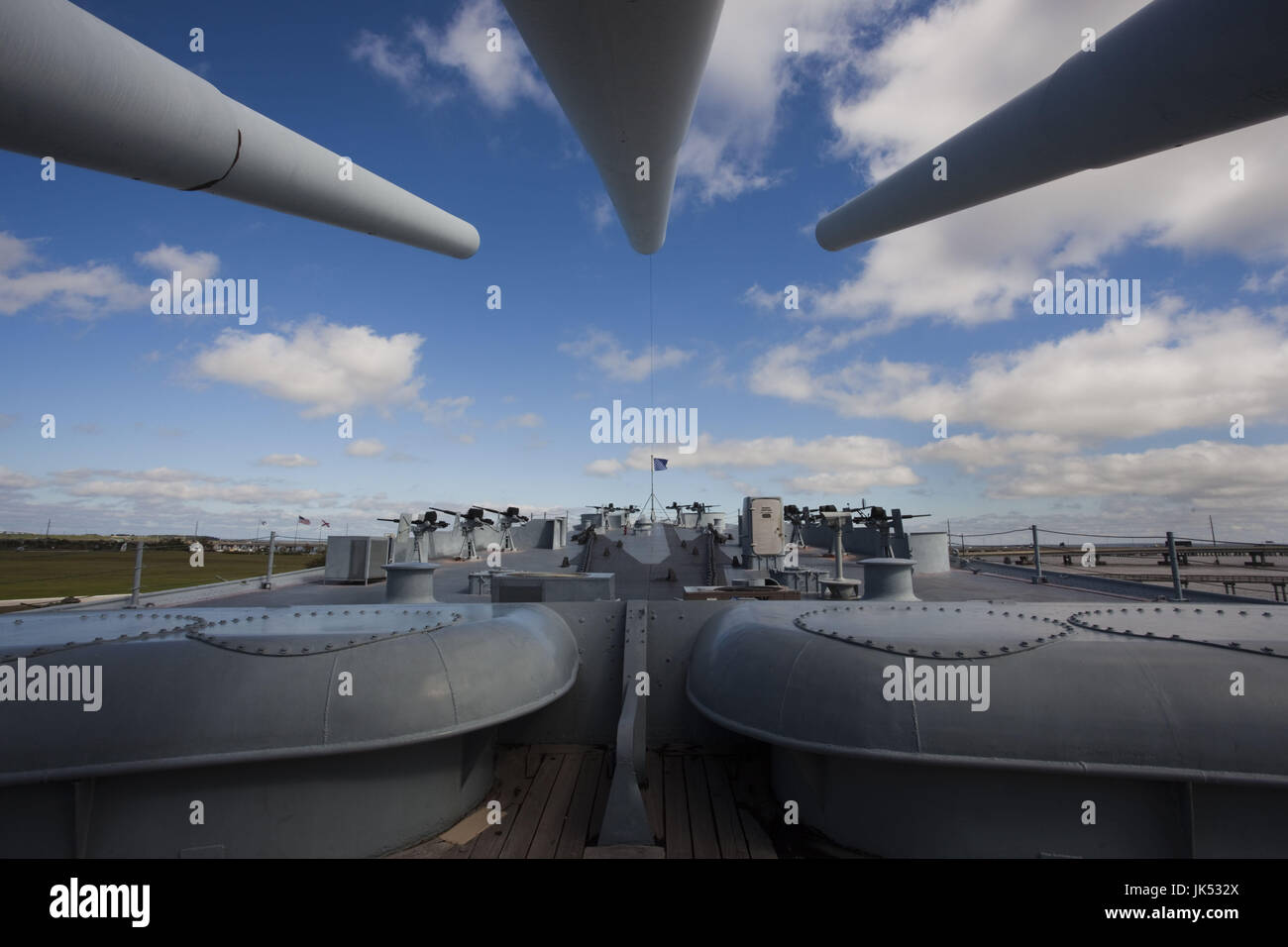 USA, Alabama, Mobile, Battleship Memorial Park, World War 2-era ...