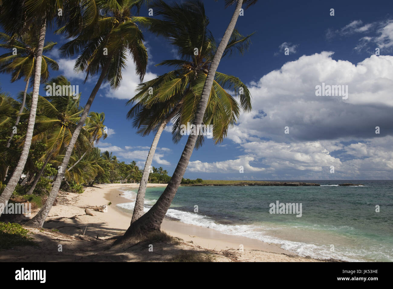 Dominican Republic, Samana Peninsula, El Frances, Playa El Frances ...