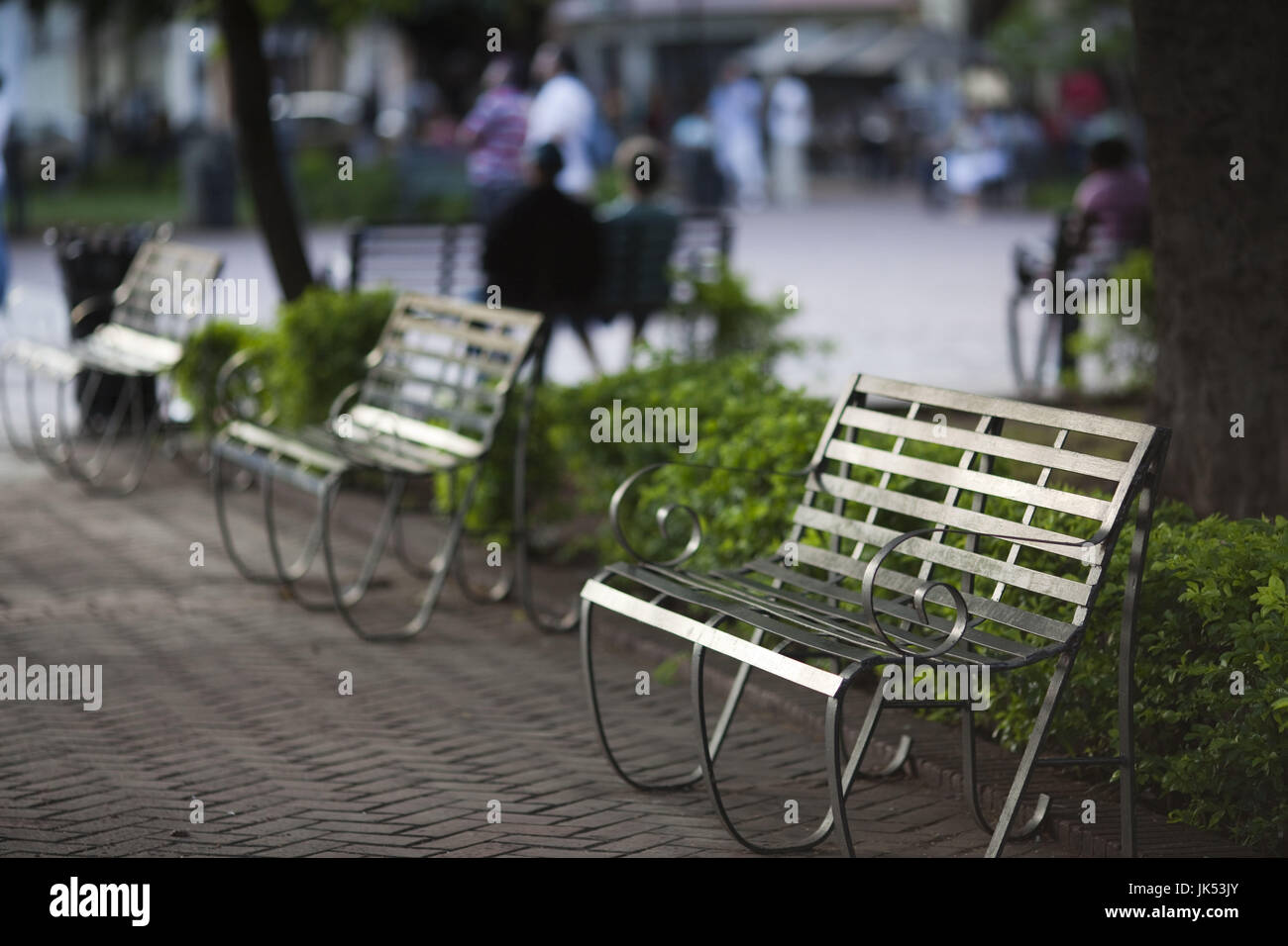 Dominican Republic, Santo Domingo, Zona Colonial, Parque Colon park ...