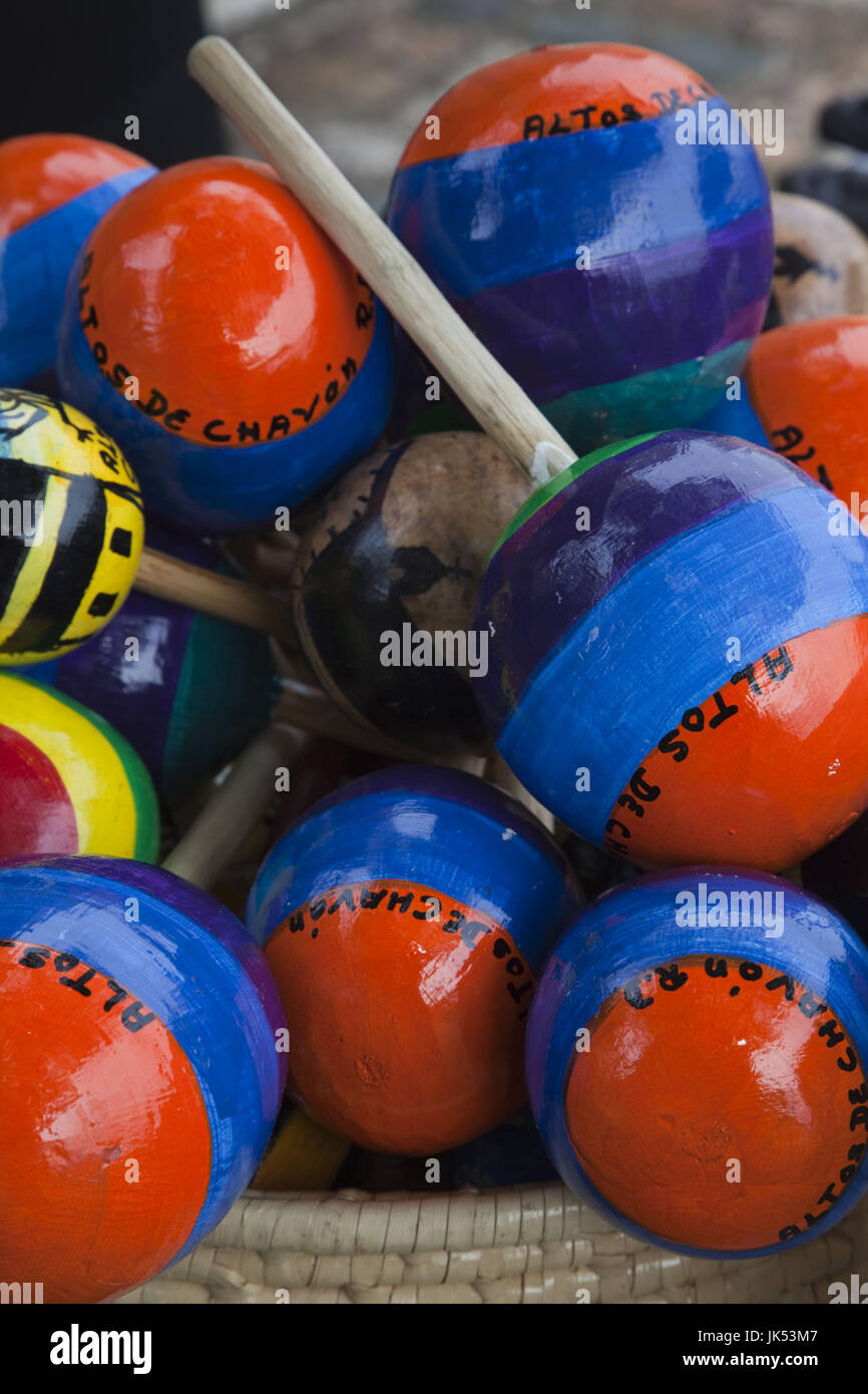 Dominican Republic, La Romana, Altos de Chavon, maracas for sale Stock ...