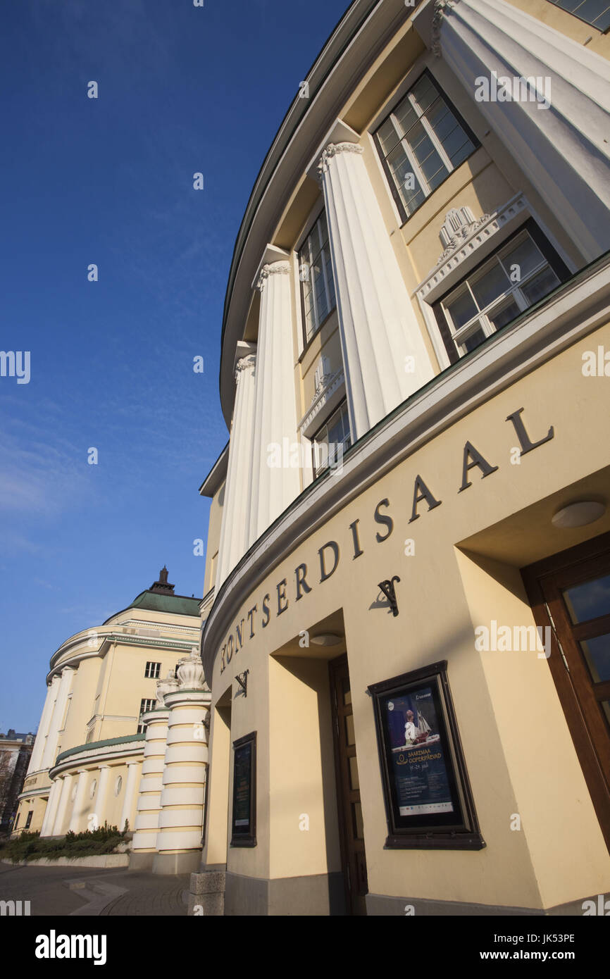 Estonia, Tallinn, Old Town, Estonia Concert Hall and National Theater ...
