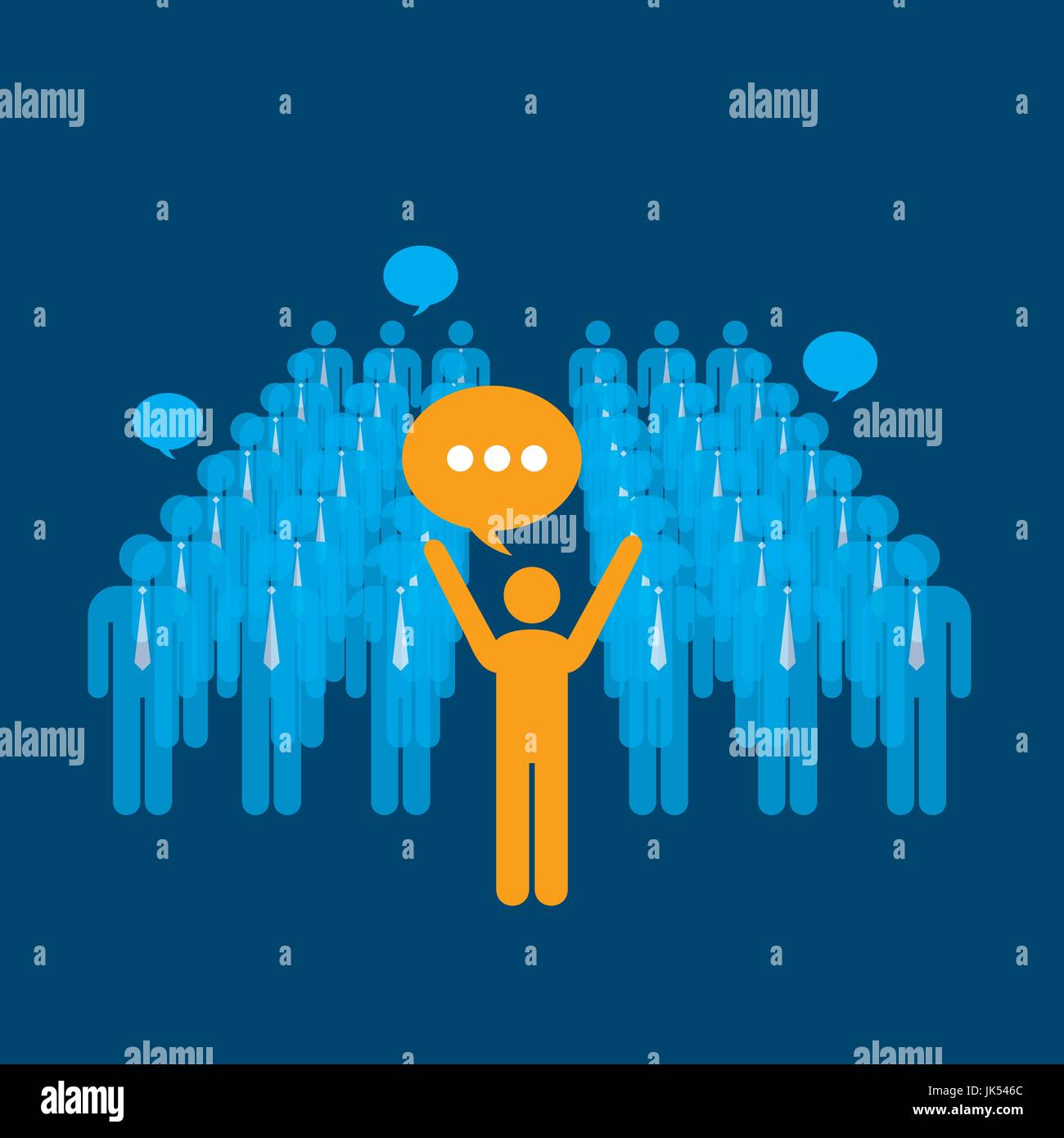 Staff engagement Stock Vector Images - Alamy