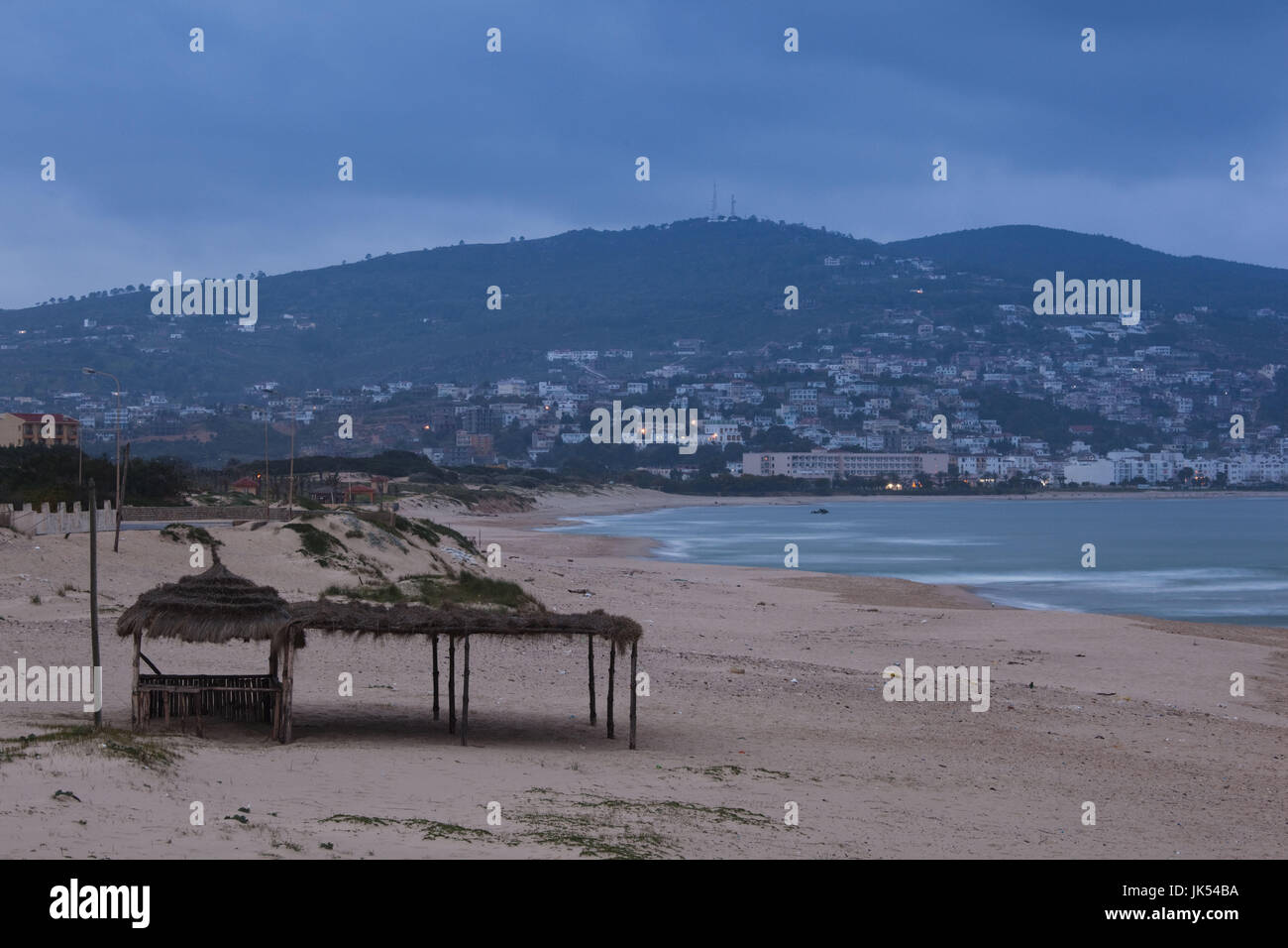 Tunisia, Northern Tunisia, Tabarka, Tabarka Beach, dawn Stock Photo - Alamy