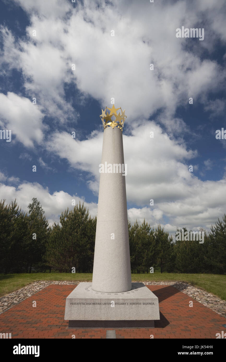 Geographic center of europe marker hi-res stock photography and images ...
