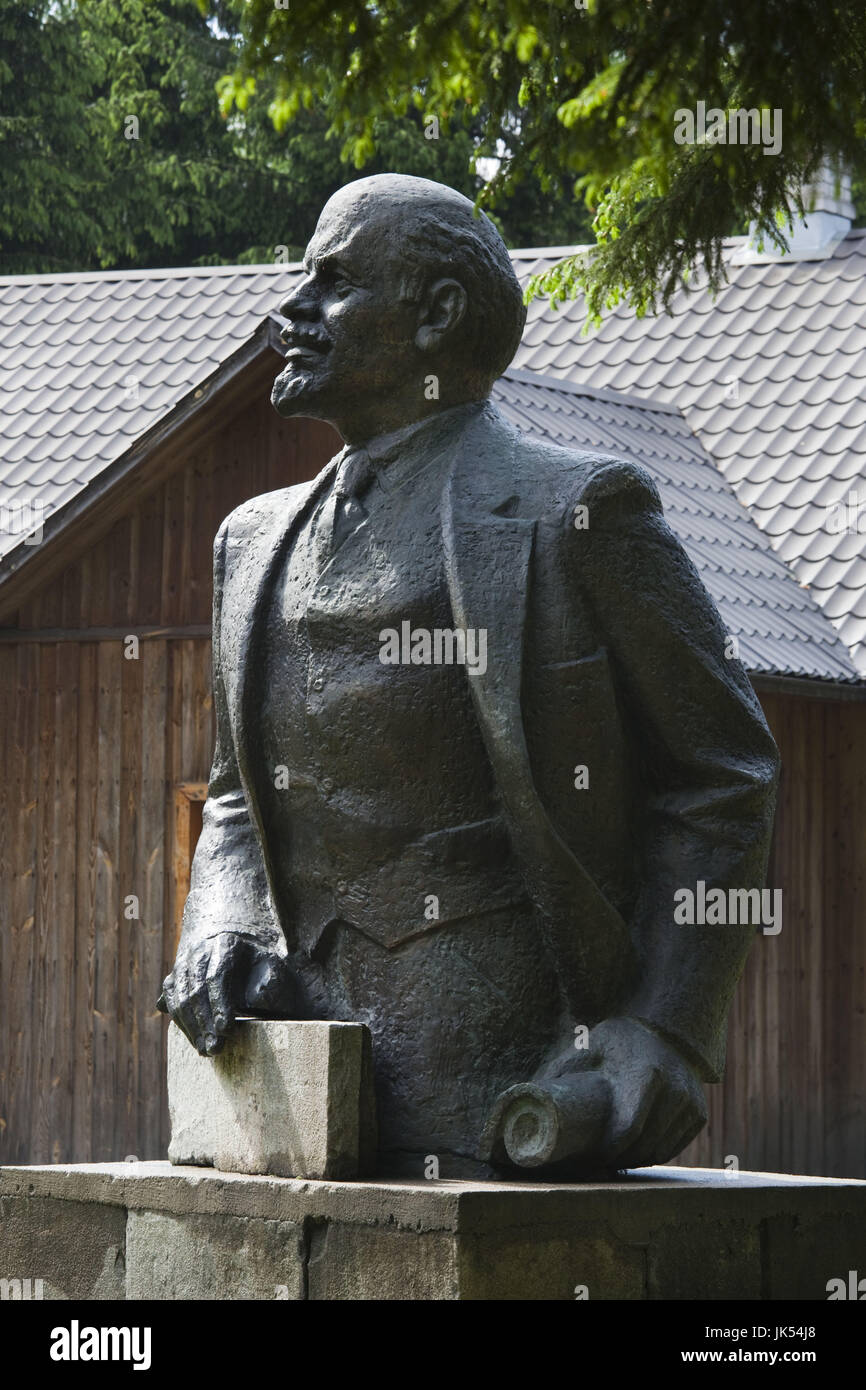 Lithuania, Southern Lithuania, Grutas, Grutas Park, sculpture park of ...