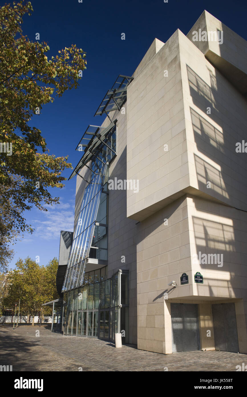France, Paris, Cinematheque Francaise building Stock Photo - Alamy