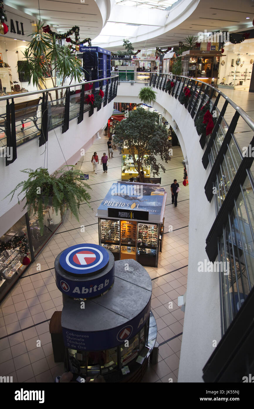 Uruguay, Punta del Este, Punta Shopping Mall, interior Stock Photo - Alamy