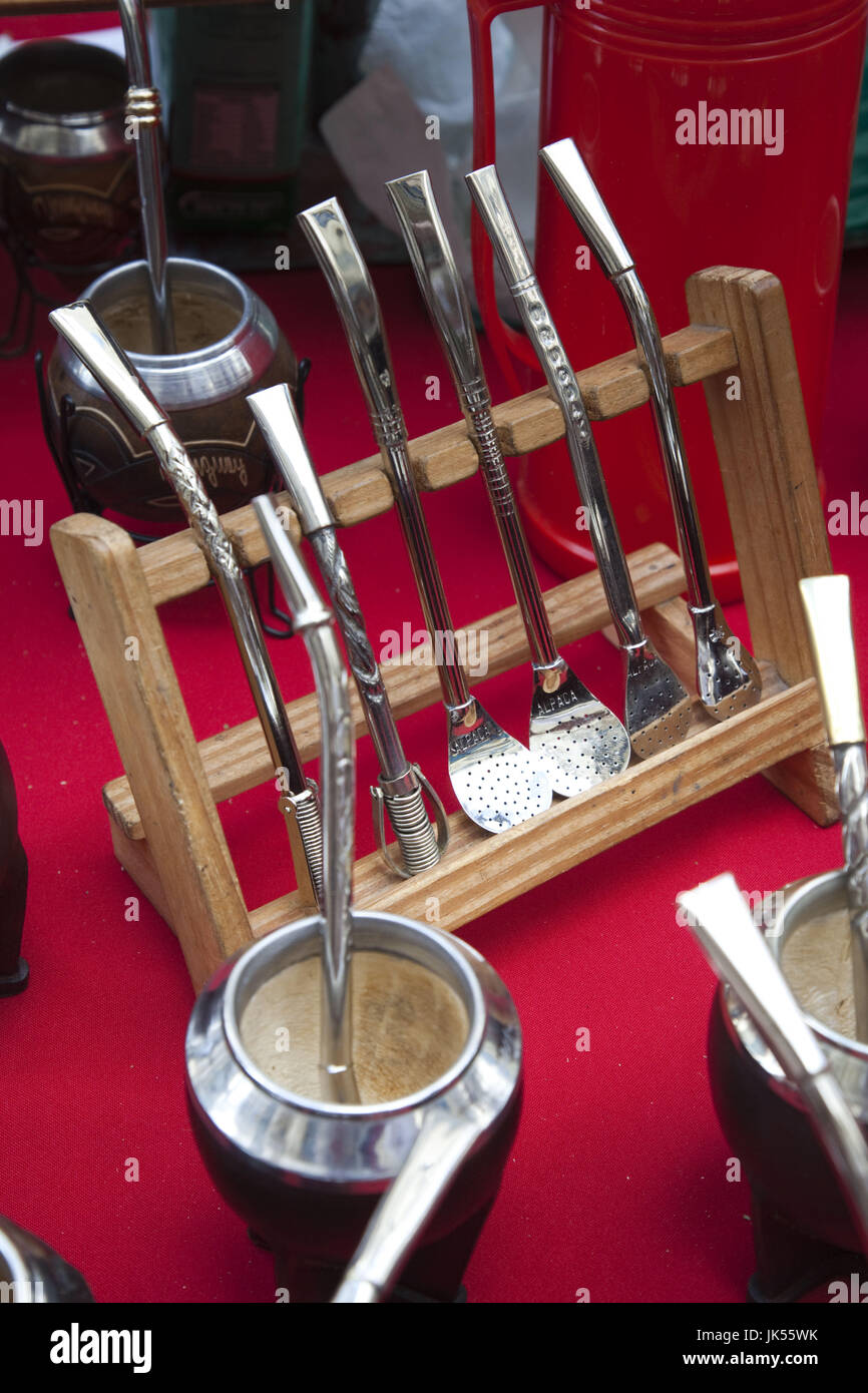 Silver mate tea straws hi-res stock photography and images - Alamy