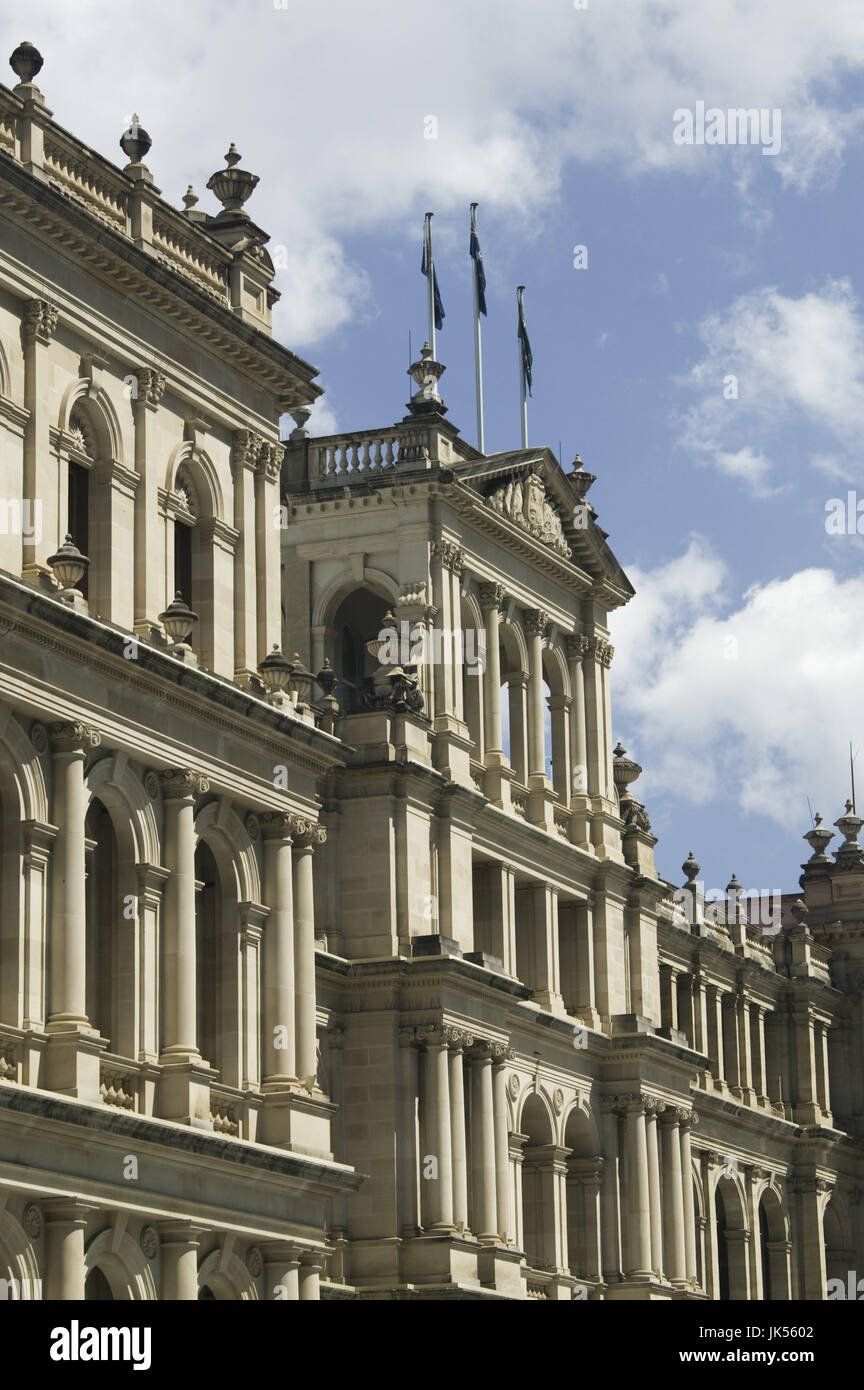 Australia, Queensland, Brisbane, Old Brisbane Treasury Building now a ...