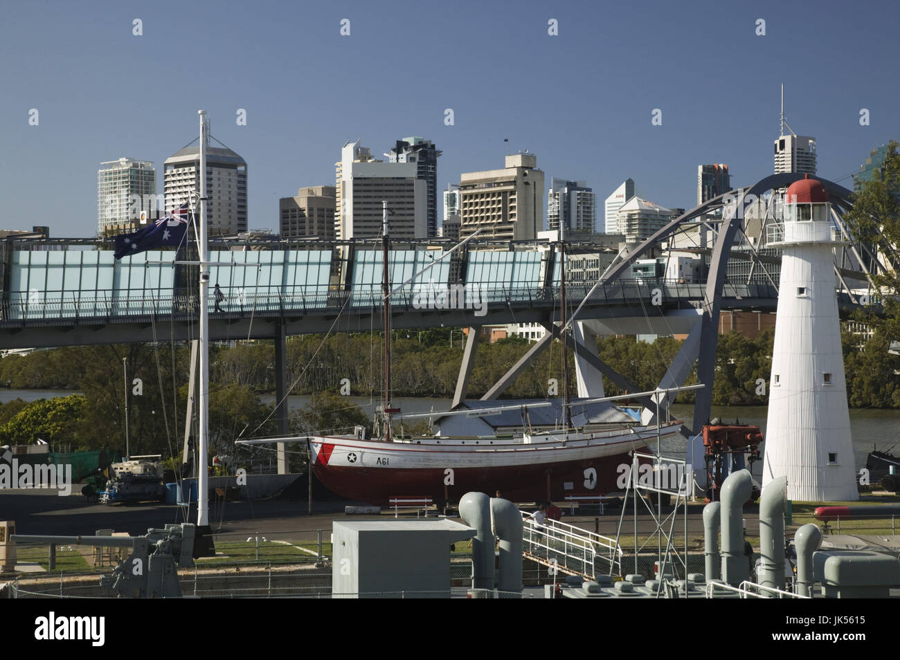 Australia, Queensland, Brisbane, Southbank District, Brisbane Maritime ...