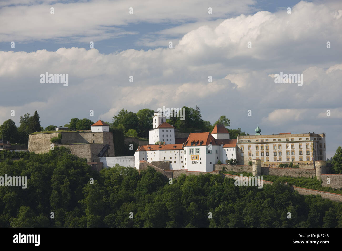 Germany, Bavaria, Passau, Veste Oberhaus fortress Stock Photo - Alamy