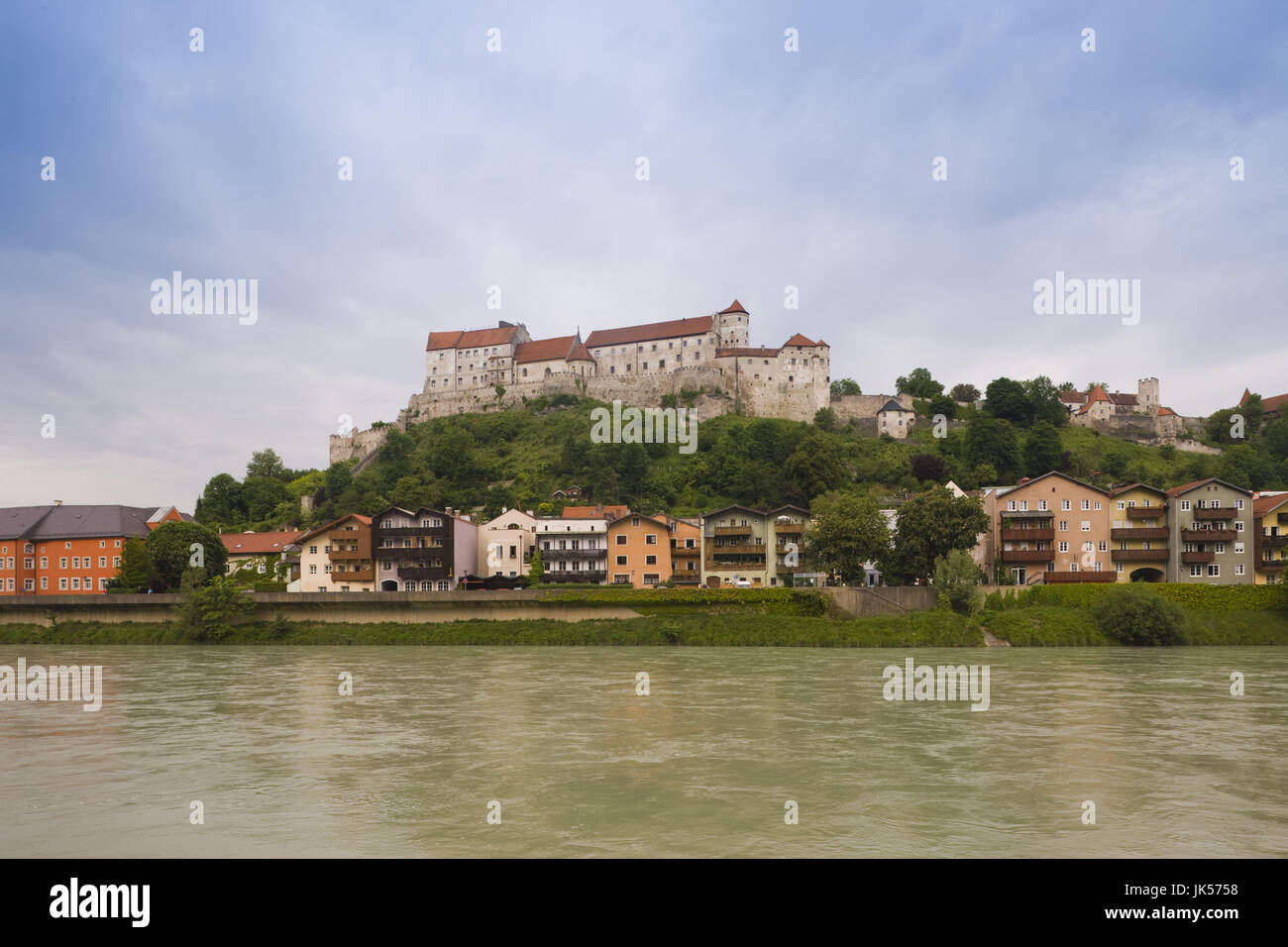 Germany, Bavaria, Burghausen, Burghausen Castle Stock Photo - Alamy
