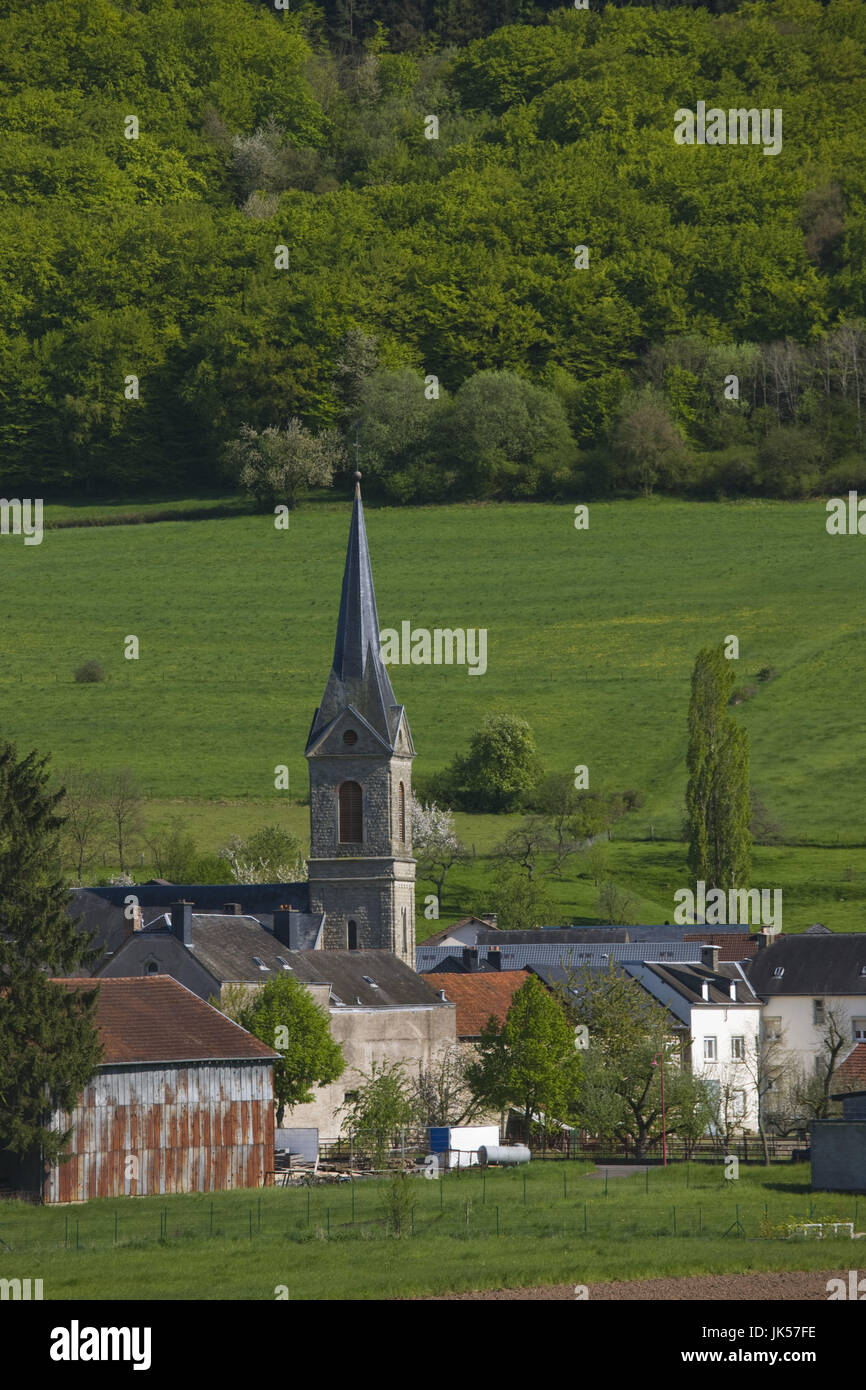 Luxembourg, Gilsdorf, village near Diekirch town Stock Photo - Alamy
