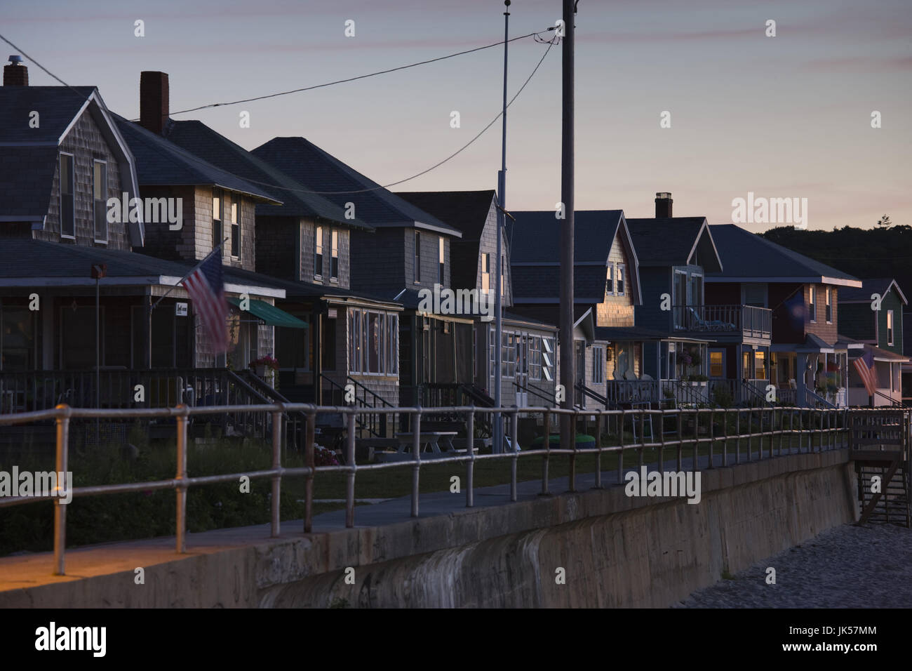 USA, Massachusetts, Cape Ann, Rockport, Long Beach, dawn Stock Photo ...
