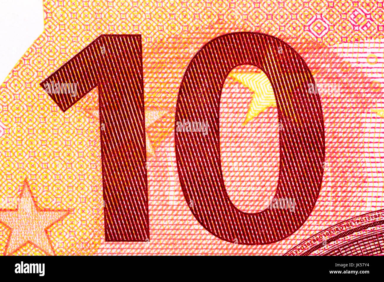 Ten euro banknote in macro shot Stock Photo - Alamy