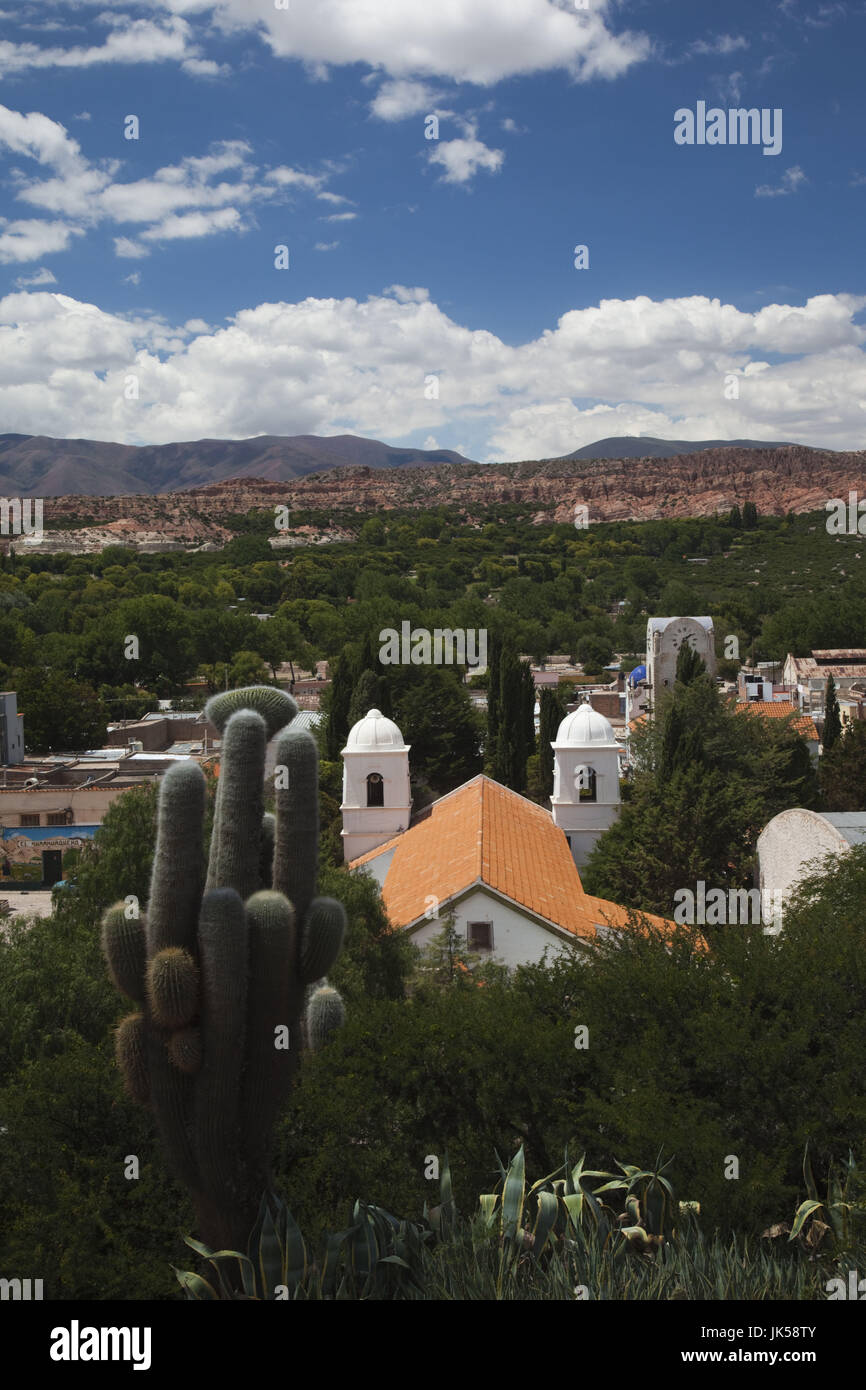 Argentina, Jujuy Province, Quebrada de Humamuaca canyon, Humahuaca ...