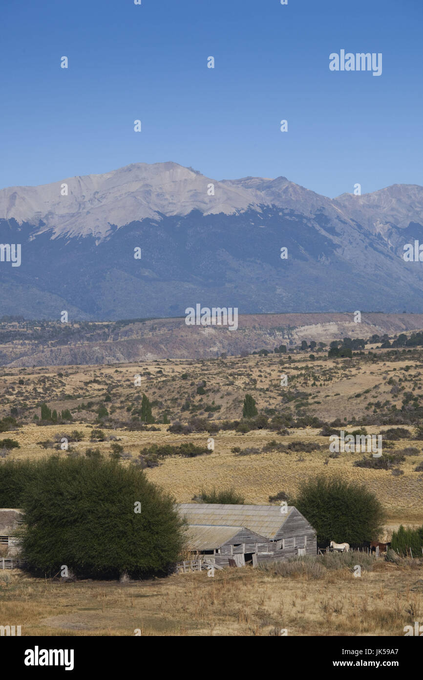 Argentina, Patagonia, Chubut Province, Trevelin, ranch Stock Photo - Alamy