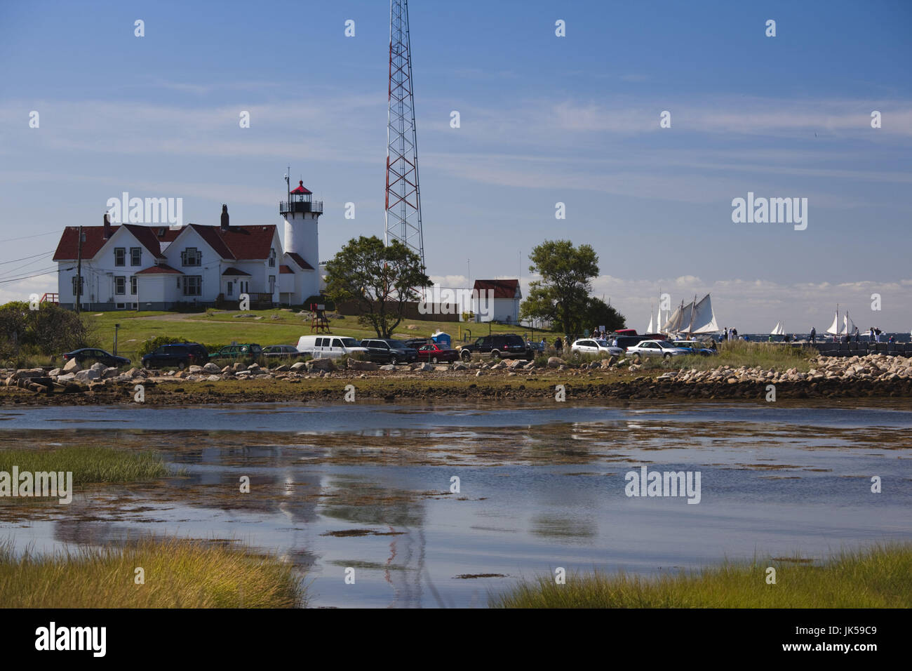 USA, Massachusetts, Cape Ann, Gloucester, Gloucester Harbor, Eastern ...