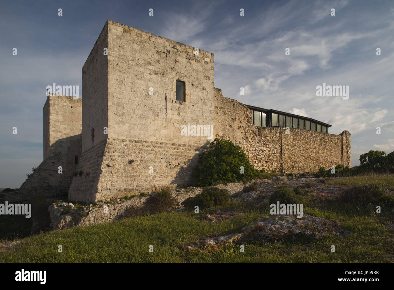 Italy, Sardinia, Cagliari, Castello de San Michele fortress Stock Photo ...