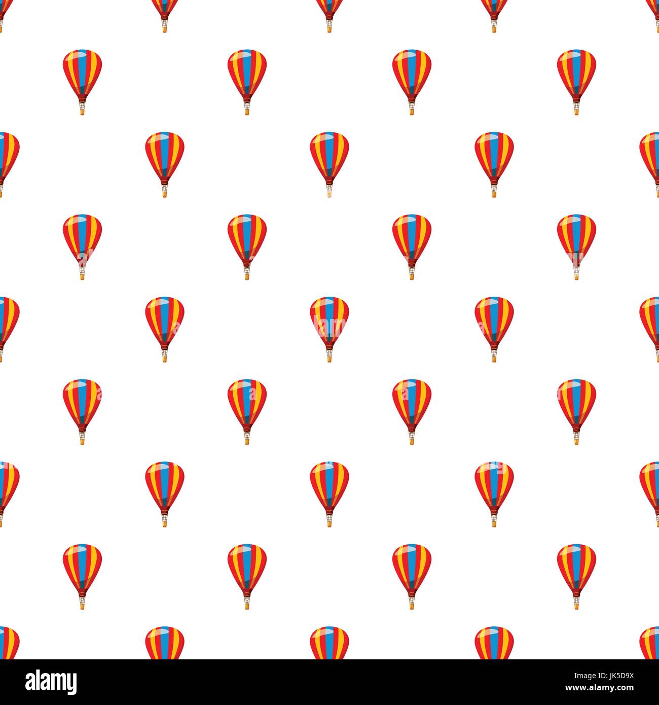Balloon pattern seamless repeat in cartoon style vector illustration ...