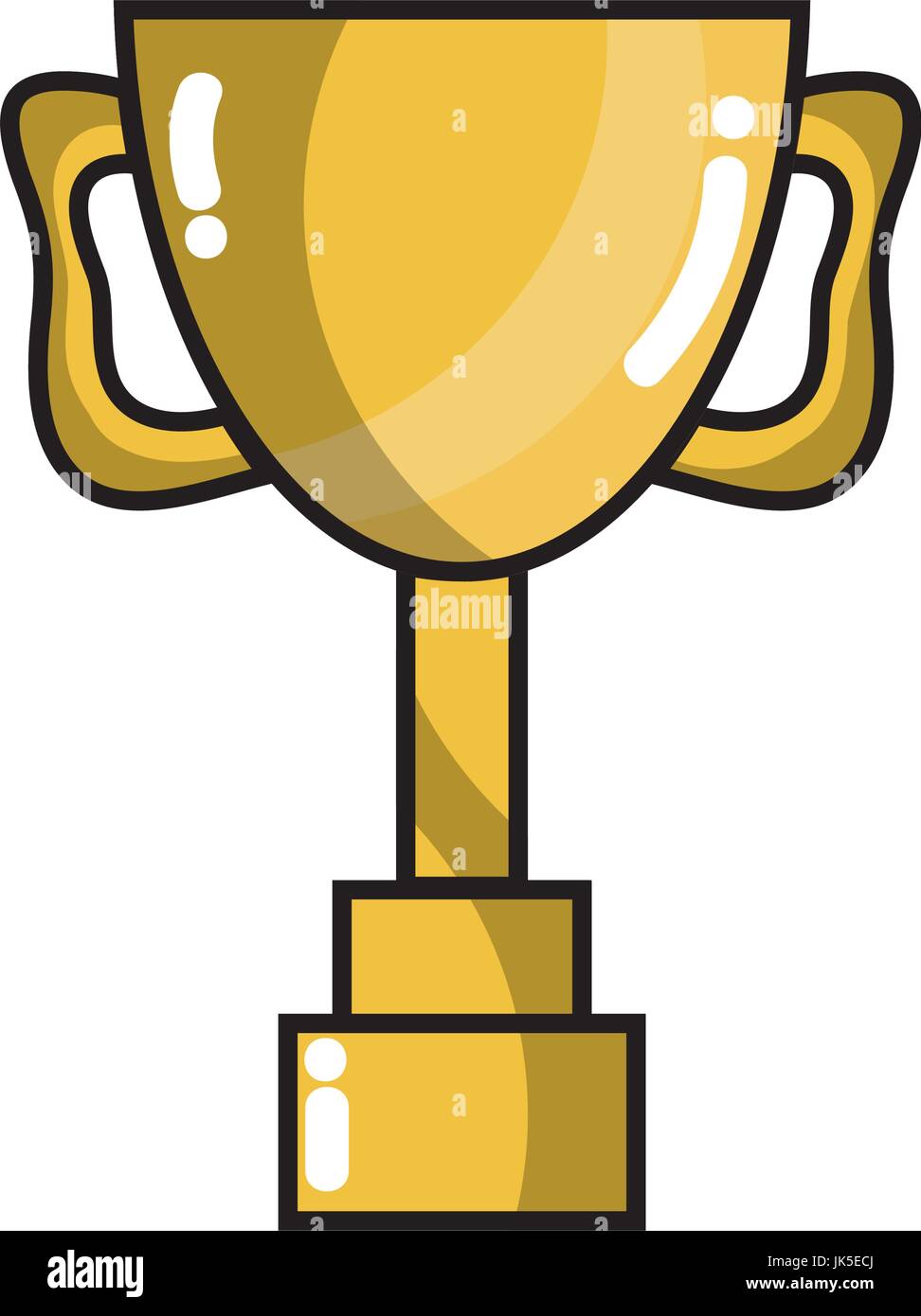 cup prize symbol to winner of competition game Stock Vector Image & Art ...