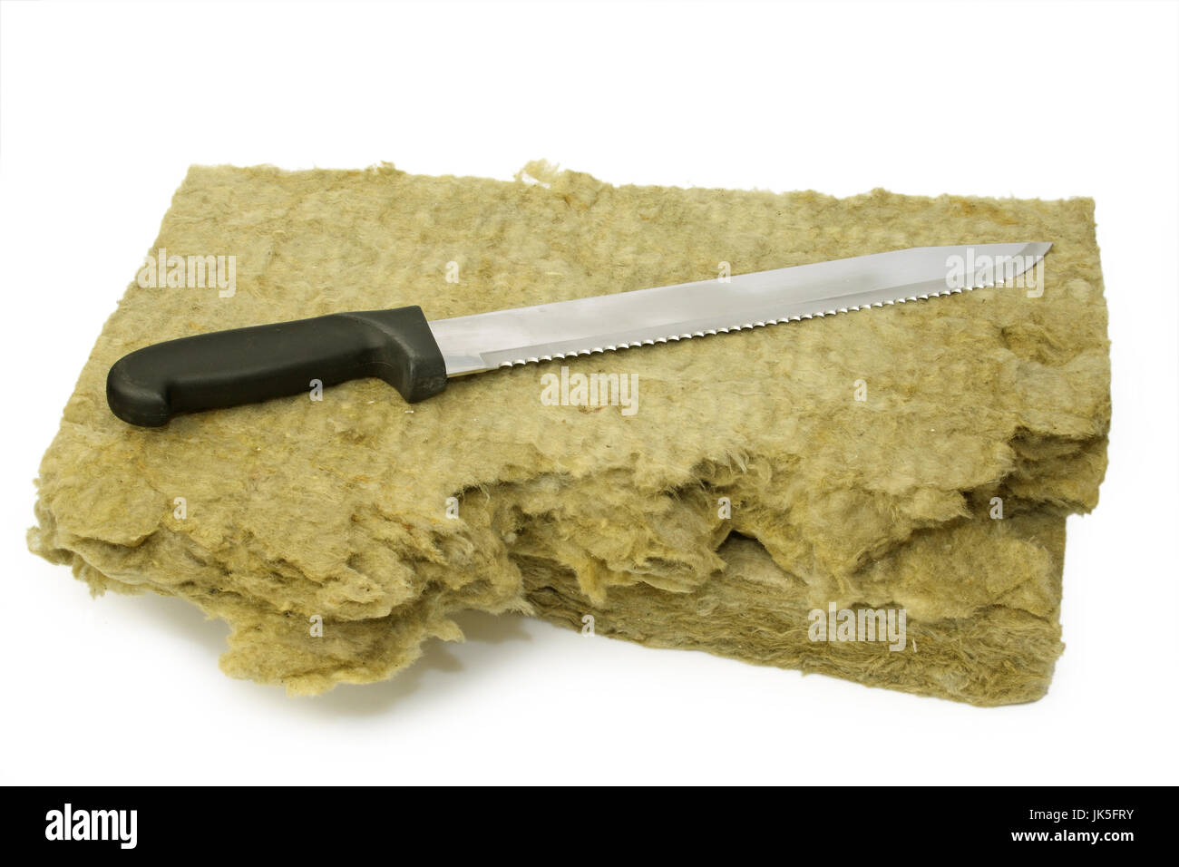 Thermal insulation material on bright background Stock Photo - Alamy