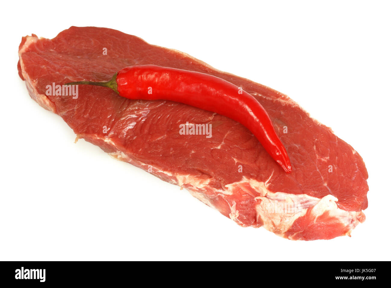A prime cut of a raw ribeye beef steak Stock Photo - Alamy