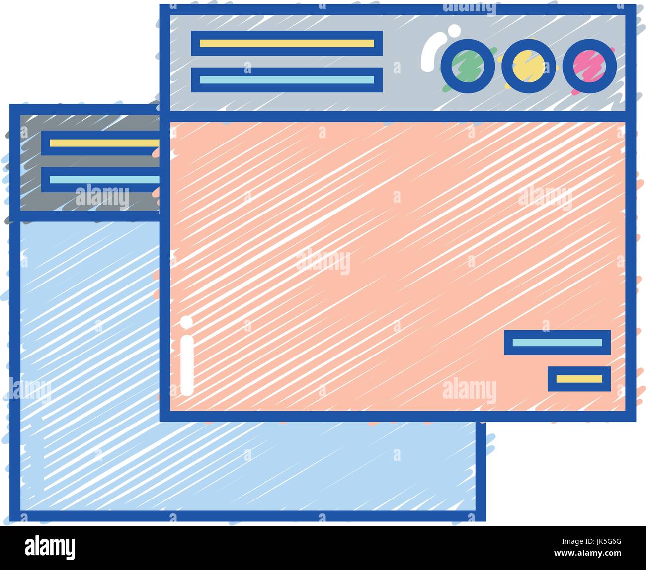 Windows tab Stock Vector Images - Alamy