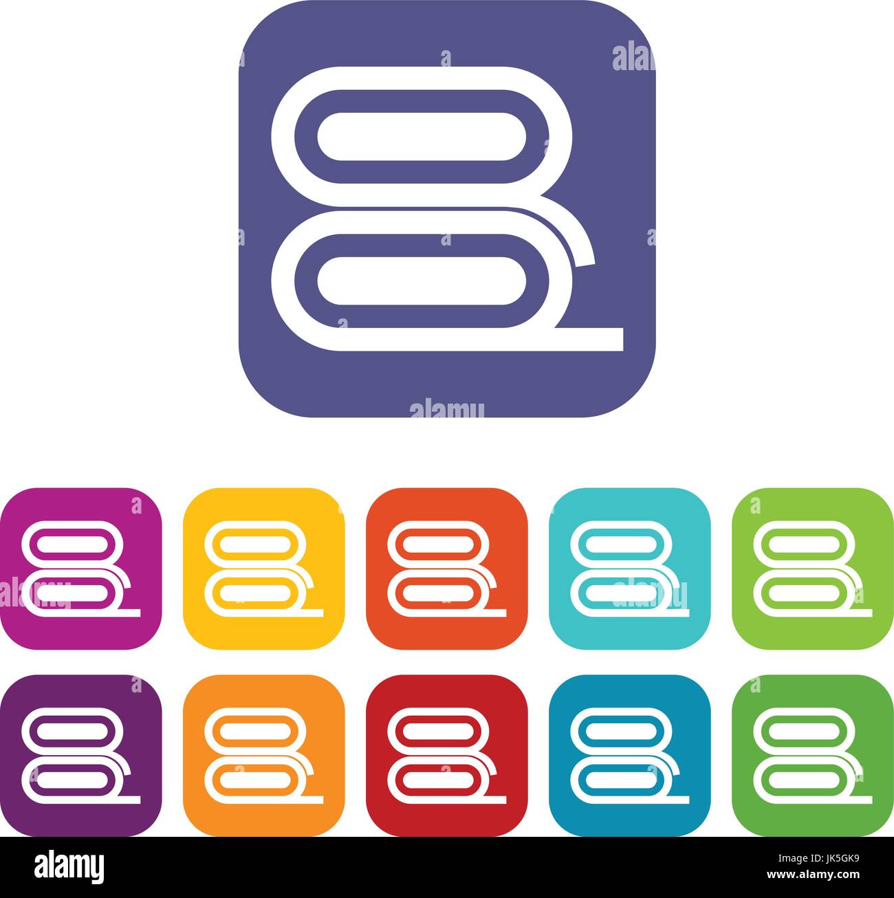 Fabric icons set Stock Vector Image & Art - Alamy