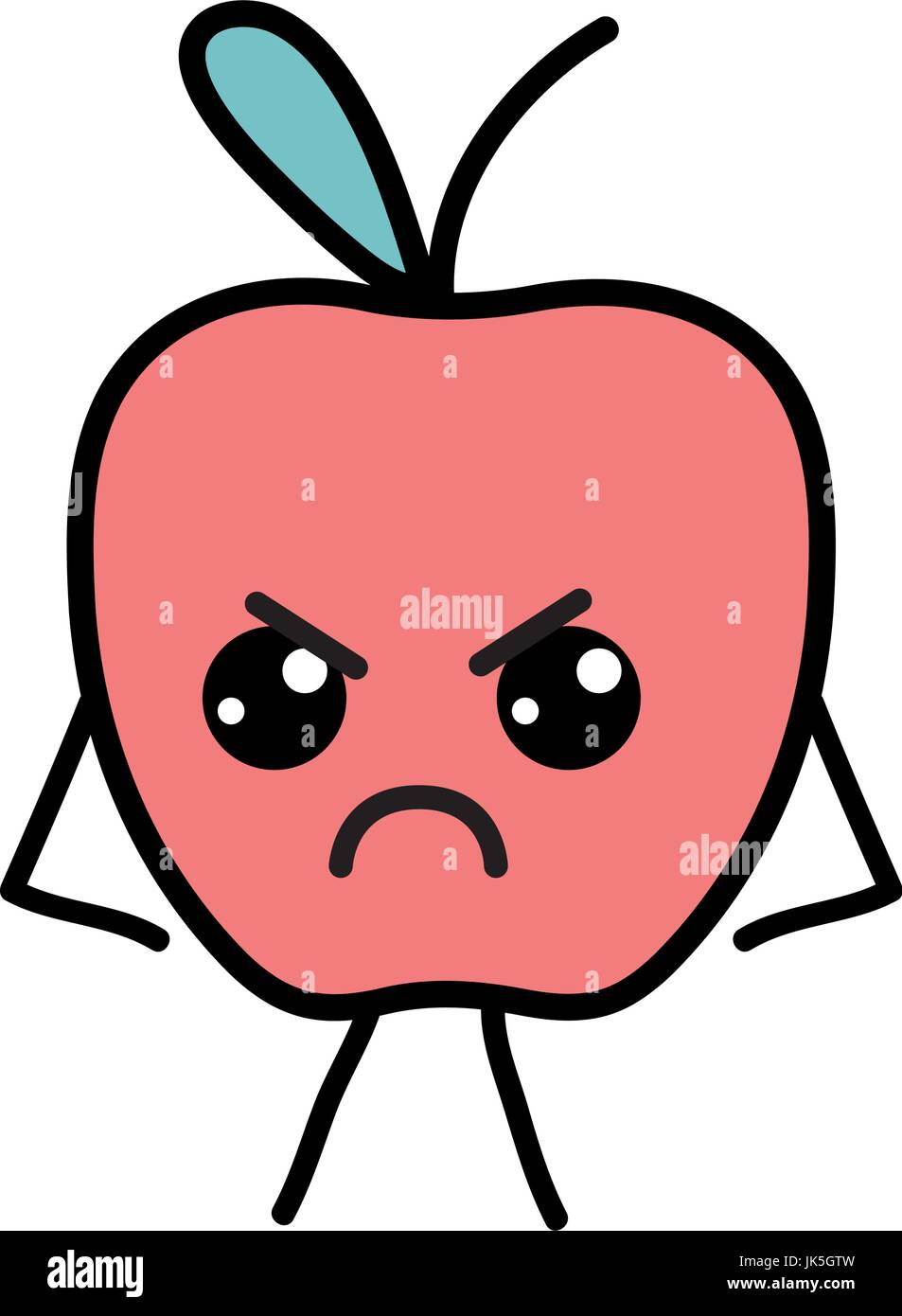 Angry apple hi-res stock photography and images - Alamy