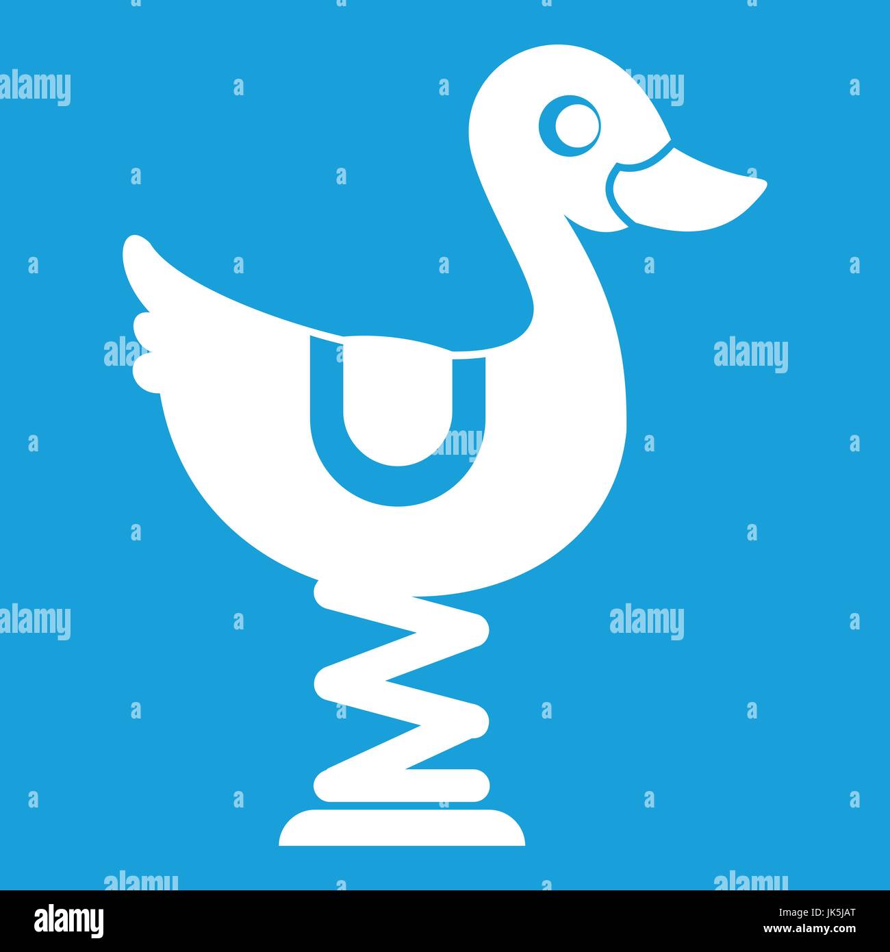 Playground spring bounce Stock Vector Images - Alamy