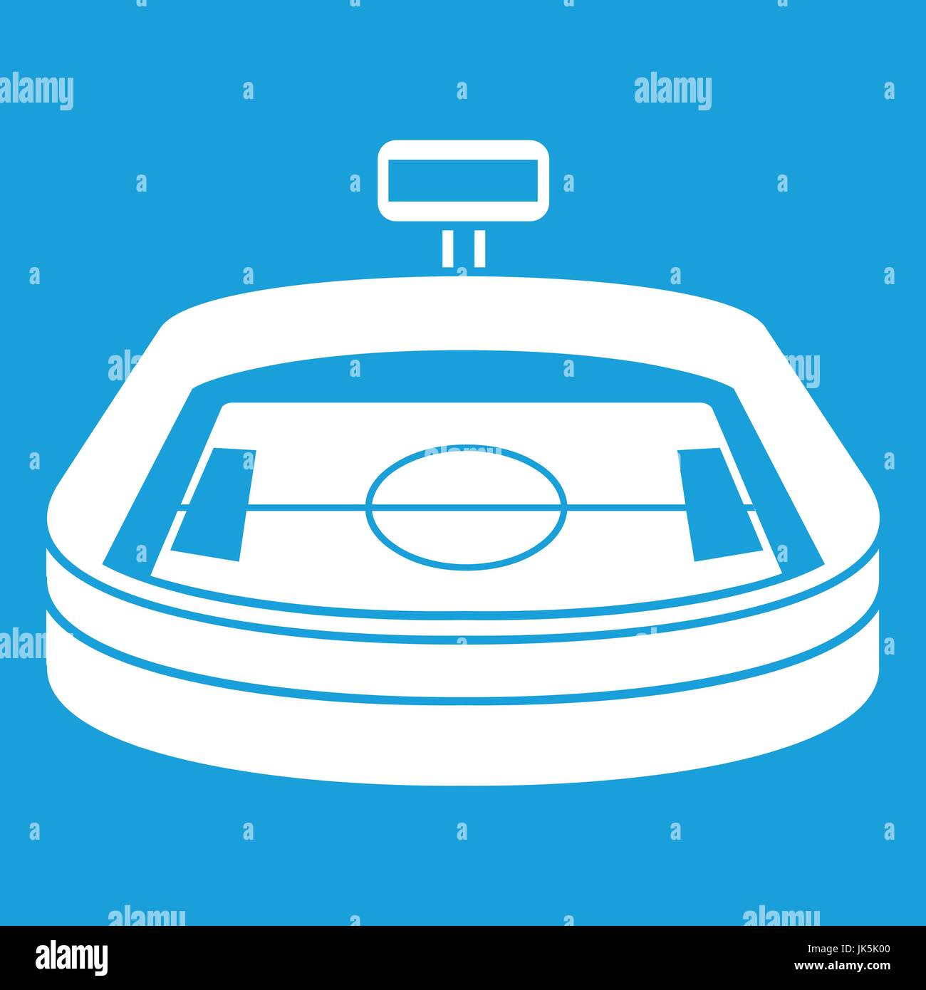 Stadium icon white Stock Vector Image & Art - Alamy