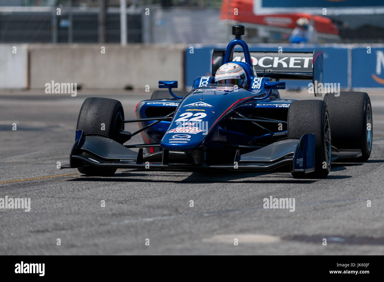 TORONTO, ON - JULY 14: Neil alberrico (#22) during the light IndyCar ...