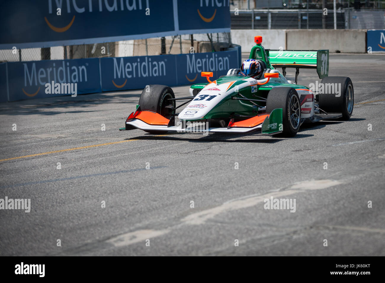 TORONTO, ON - JULY 14: Nicolas Dapero (#31) during the light IndyCar ...