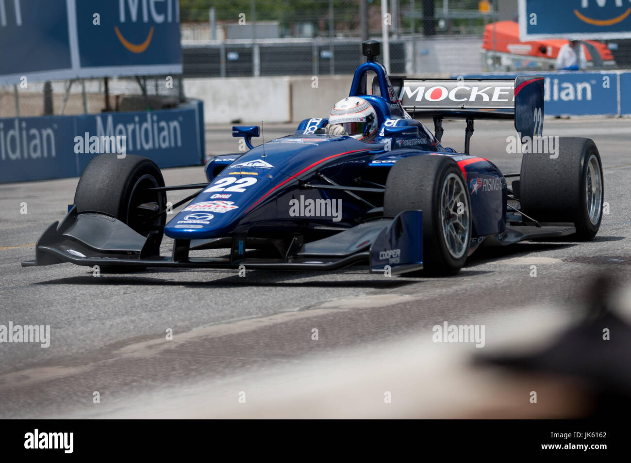 TORONTO, ON - JULY 14: Neil alberrico (#22) during the light IndyCar ...