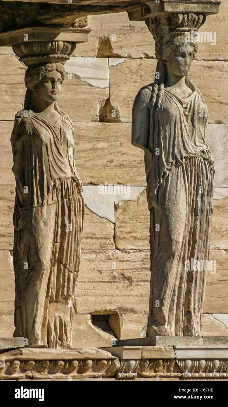 Two caryatids form hi-res stock photography and images - Alamy