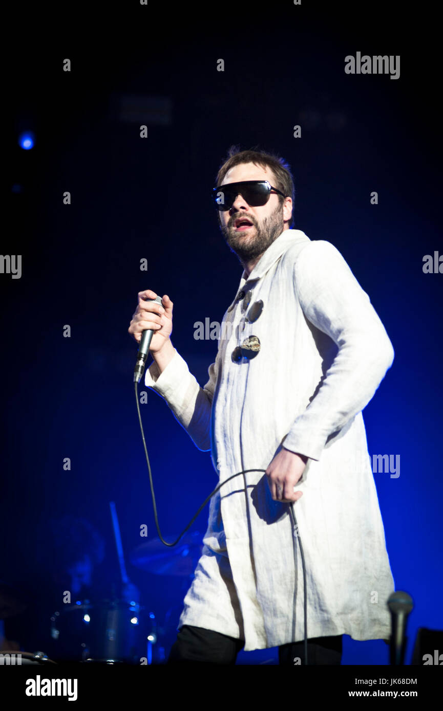 Rome, Italy. 21st July, 2017. Kasabian at postepay sound rock in rome ...