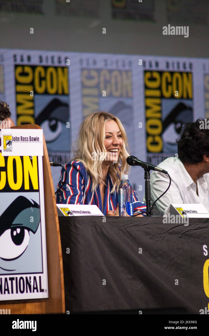 San Diego, US. 21st July, 2017. Day 2 of Comic Con .Even more people ...