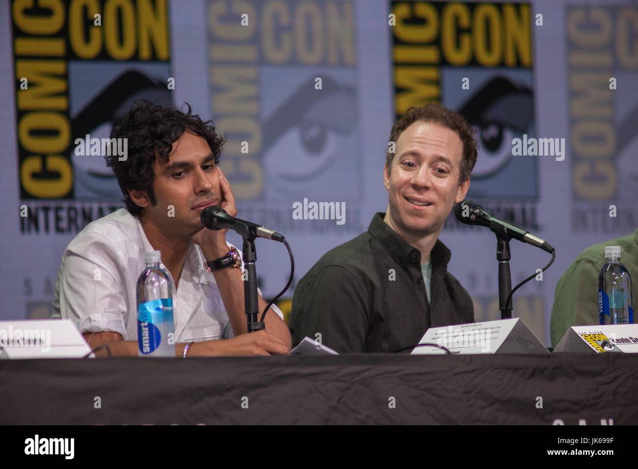 San Diego, US. 21st July, 2017. Day 2 of Comic Con .Even more people ...