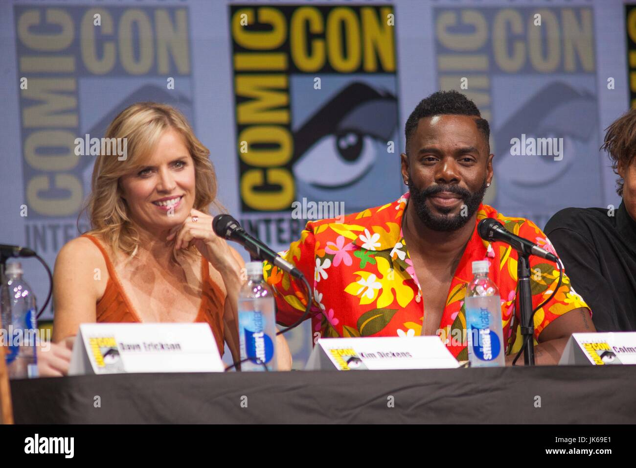 San Diego, US. 21st July, 2017. Day 2 of Comic Con .Even more people ...