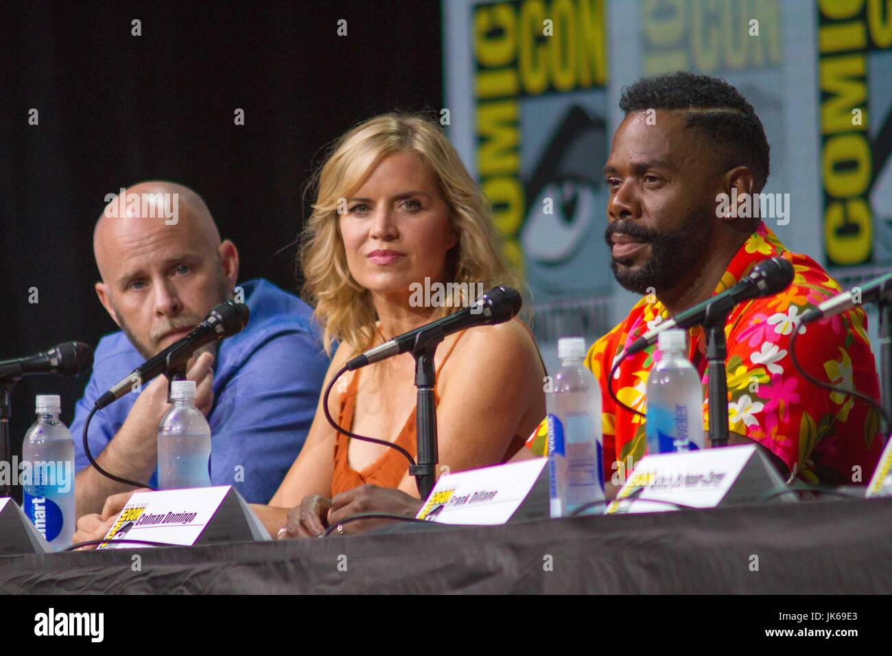 San Diego, US. 21st July, 2017. Day 2 of Comic Con .Even more people ...