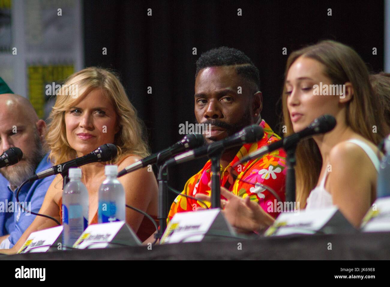 San Diego, US. 21st July, 2017. Day 2 of Comic Con .Even more people ...