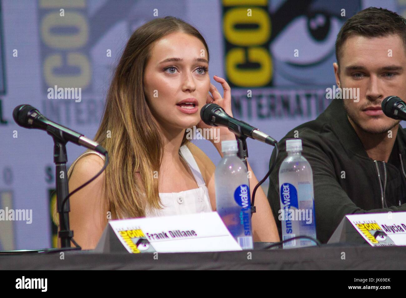 San Diego, US. 21st July, 2017. Day 2 of Comic Con .Even more people ...