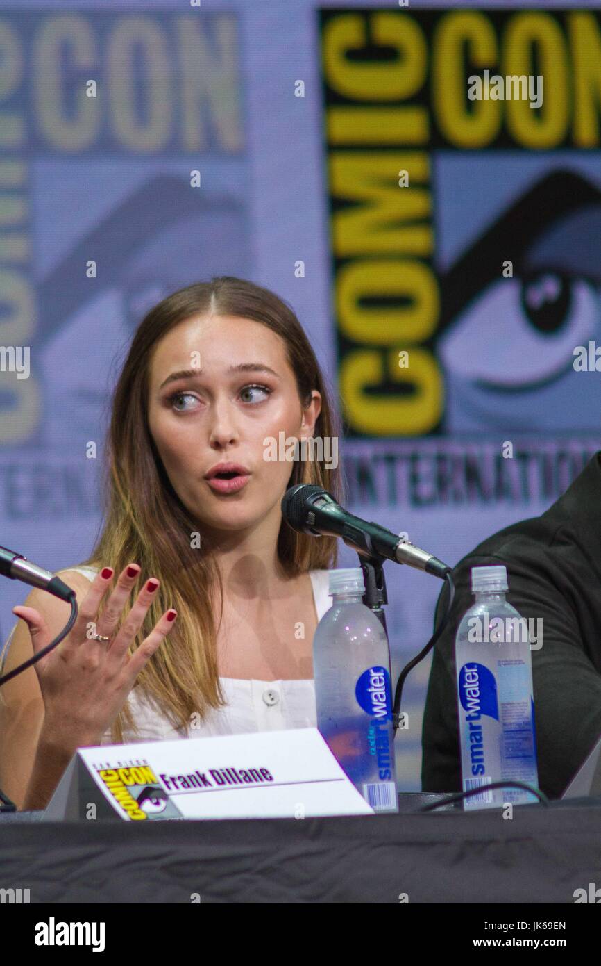 San Diego, US. 21st July, 2017. Day 2 of Comic Con .Even more people ...