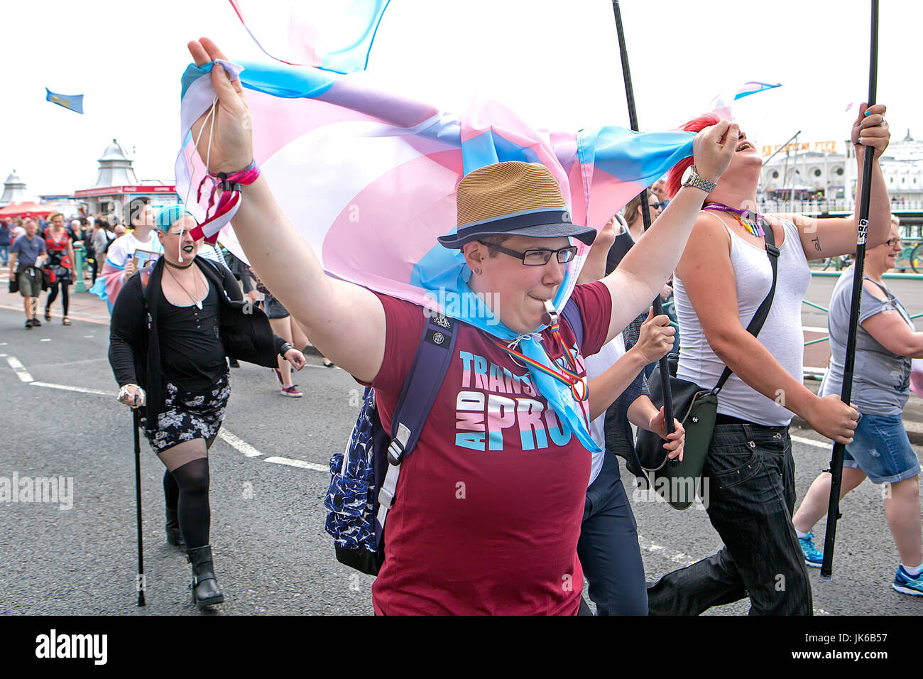 Transgender pride flag hi-res stock photography and images - Alamy