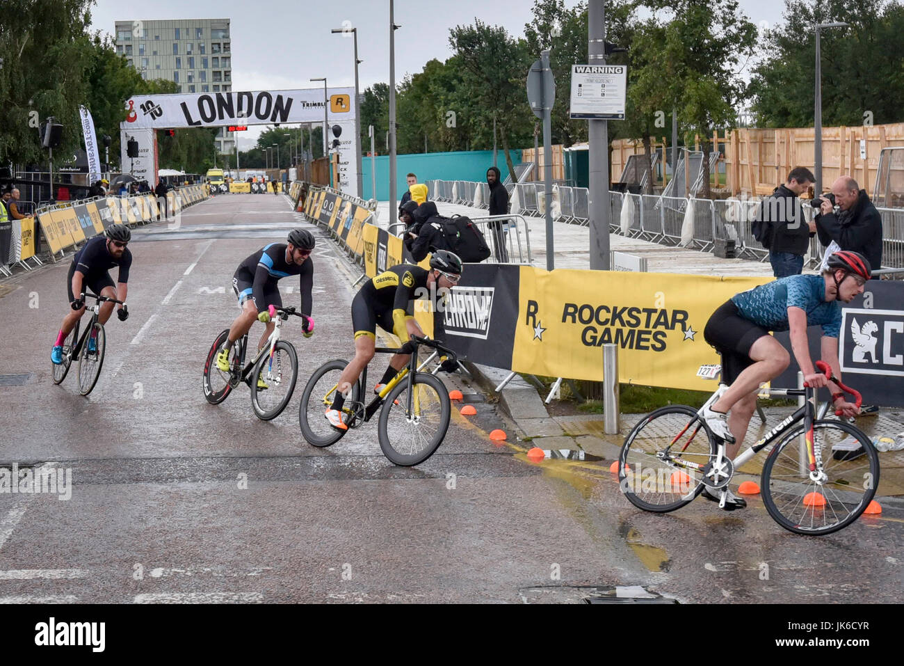 London, UK. 22 July 2017. World class international cyclists take part ...